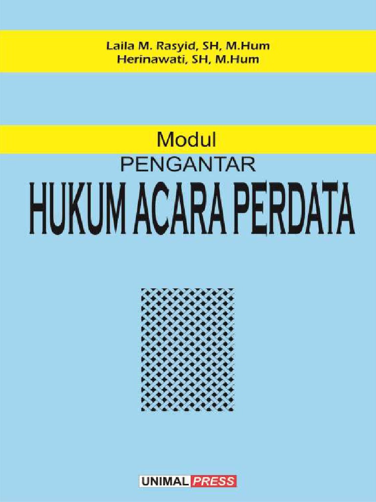 Modul Pengantar Hukum Acara Perdata | PDF