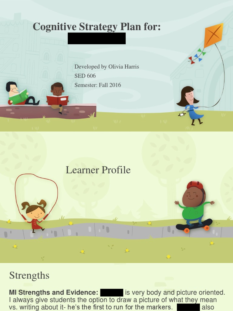 Cognitive Strategy Plan | PDF | Individualized Education Program | Homework