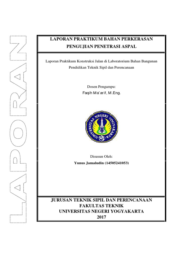 Uji Penetrasi Aspal 2017 | PDF