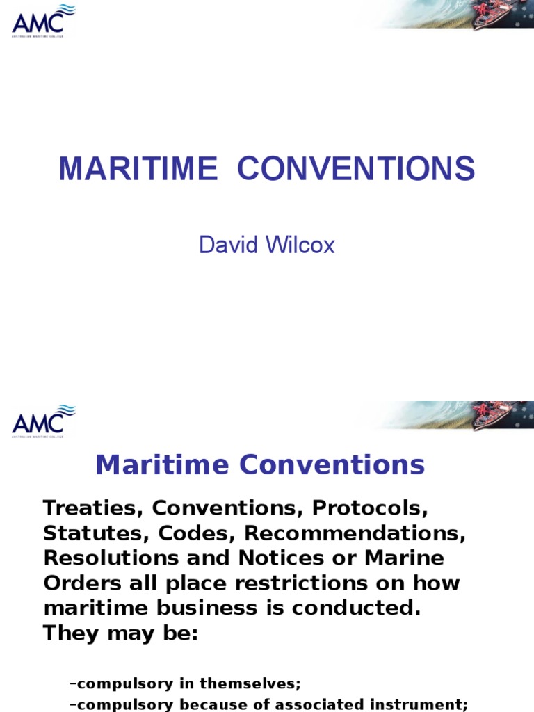 Maritime Conventions | International Labour Organization | Treaty