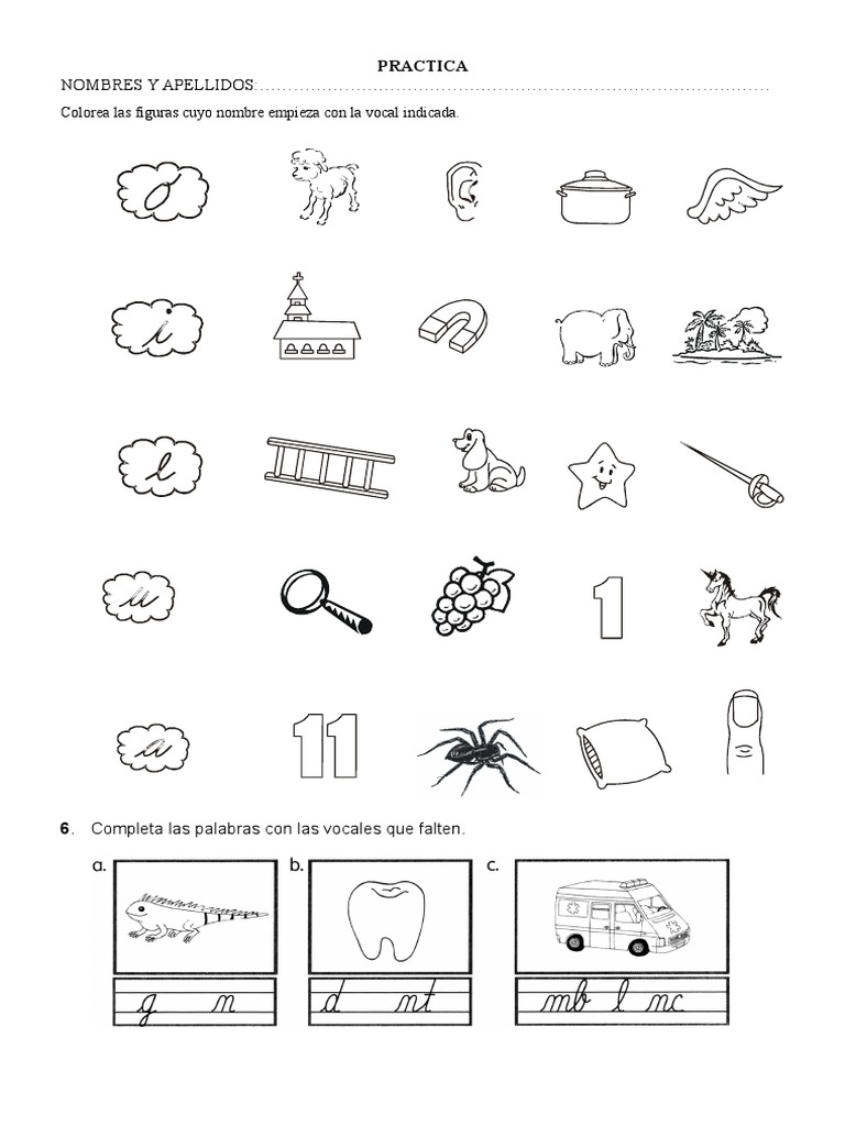 Practica Vocales | PDF