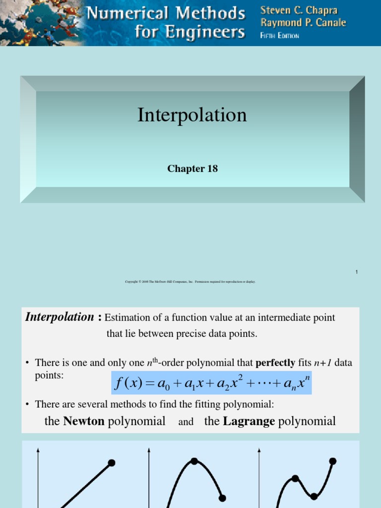 Interpolation | PDF | Interpolation | Spline (Mathematics)