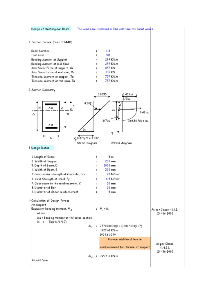 Design of Beams | PDF | Bending | Beam (Structure)