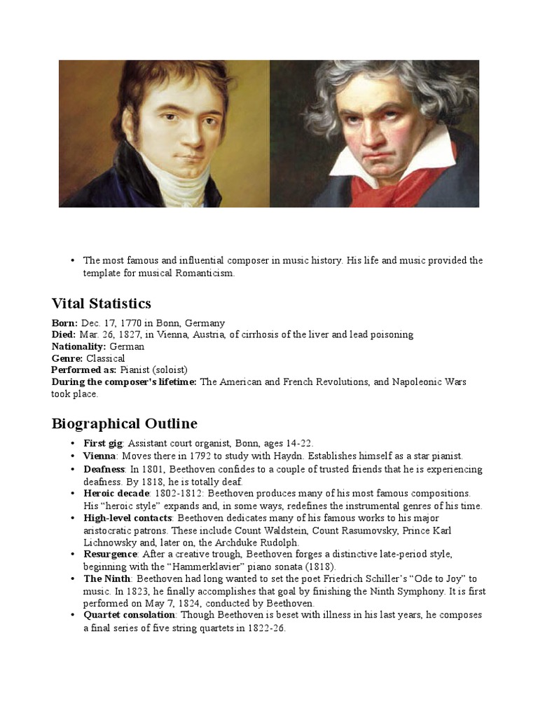 Beethoven | PDF | Ludwig Van Beethoven | Classical Compositions