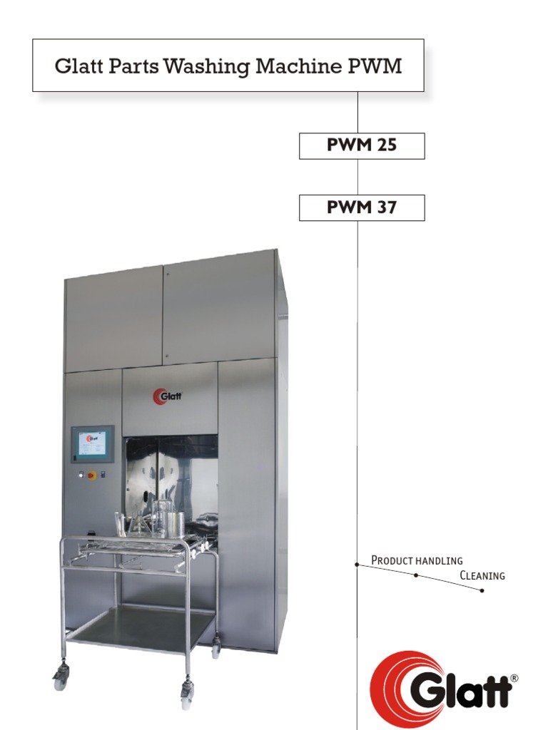 Glatt Parts Washing Machine Overview | PDF | Washing Machine ...