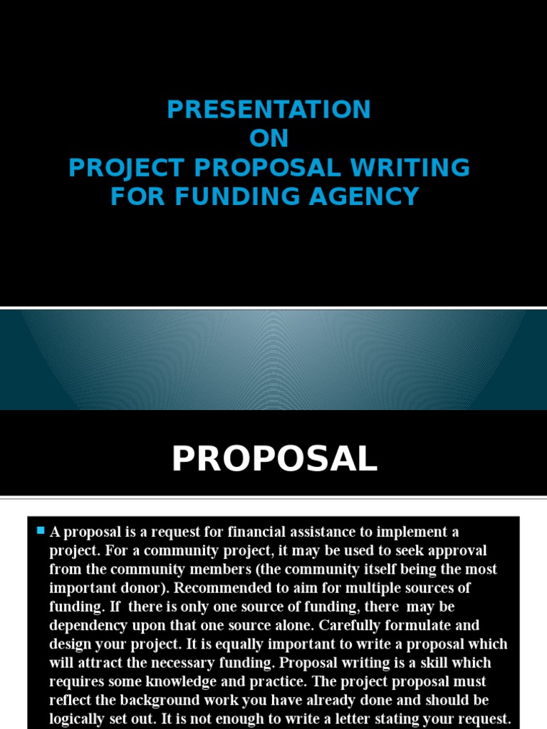 Project Proposal Writing Guide | PDF | Budget | Literacy