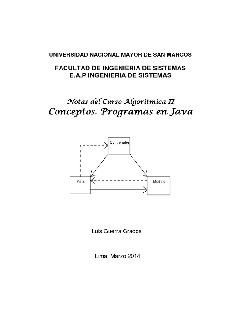 Guía De Programación En Java Pdf Objeto Informática Java Lenguaje De Programación
