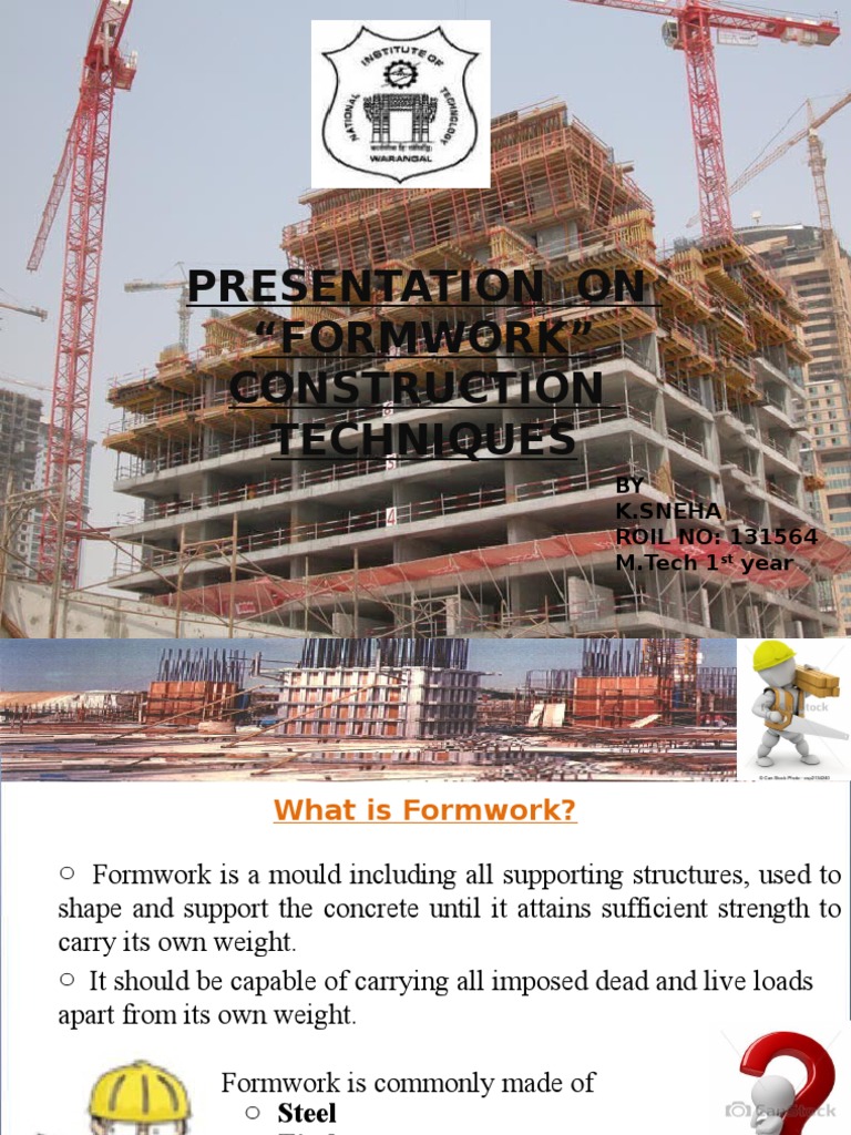 Details of Formwork With Pics | PDF | Structural Load | Concrete