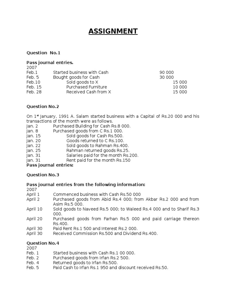 Assignment # 1 | PDF | Business Economics | Business