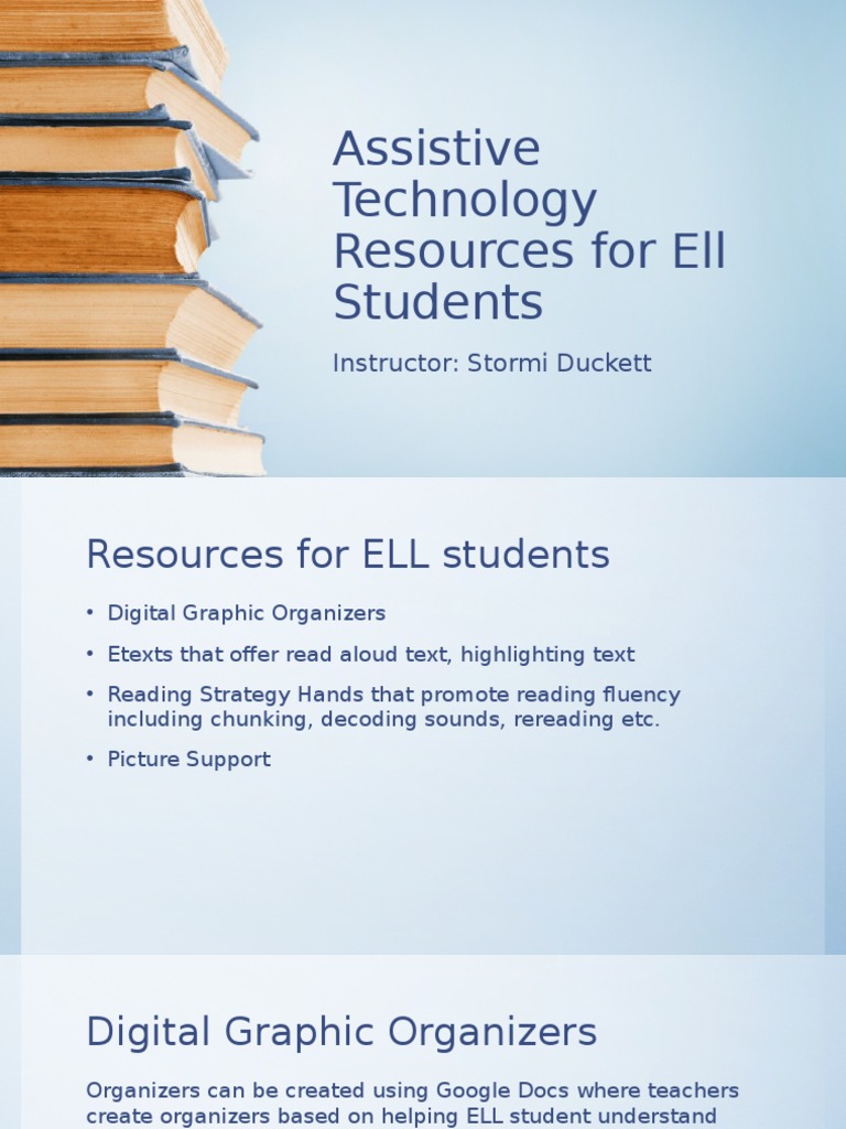 Resources for ELL Students' Success | PDF | Career & Growth