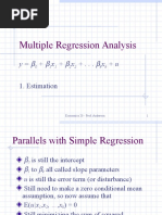 Linear Regression | PDF | Regression Analysis | Linear Regression
