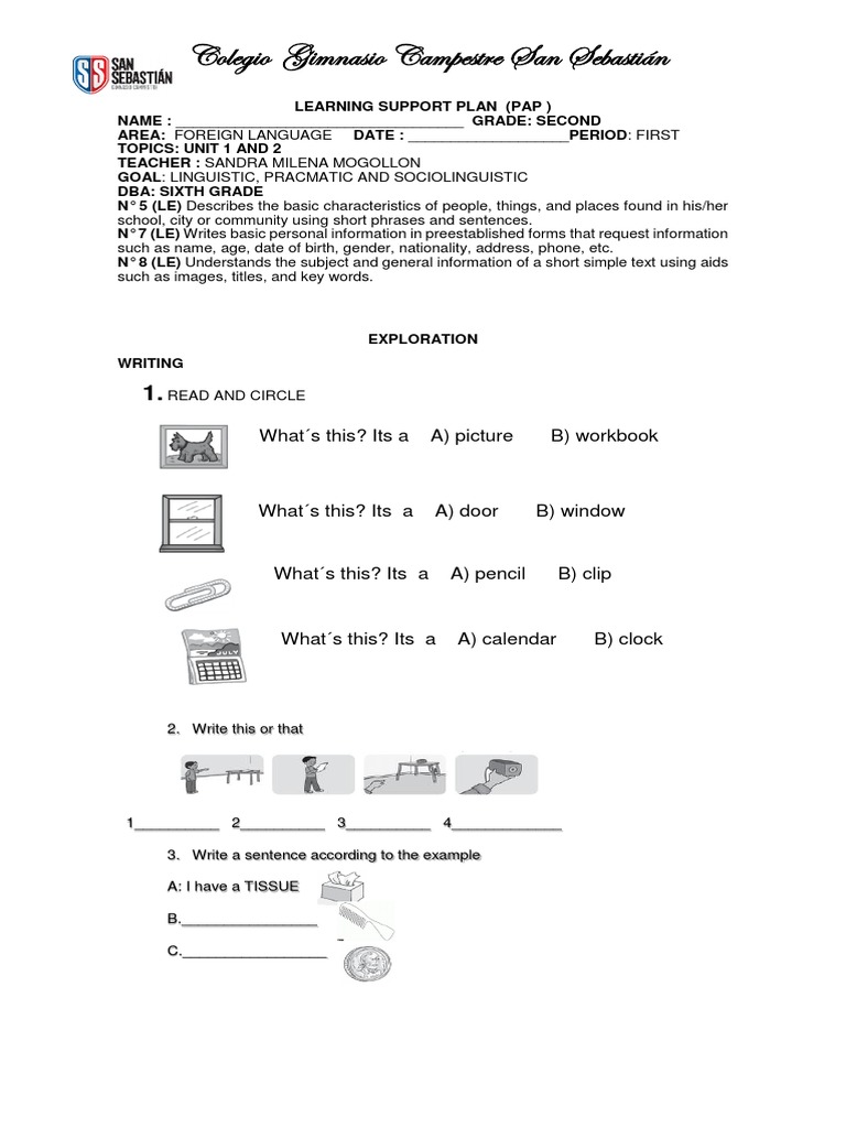 Support Plan 2 | PDF