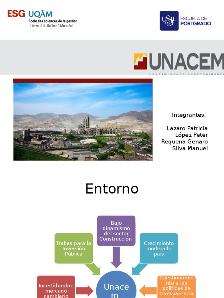 Mapa Estrategico UNACEM | Distribución (comercial) | Calidad (comercial ...