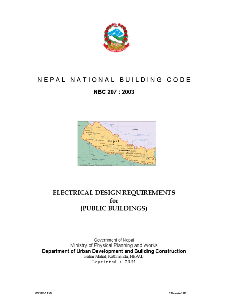 NBC Nepal | PDF | Electrical Wiring | Fuse (Electrical)