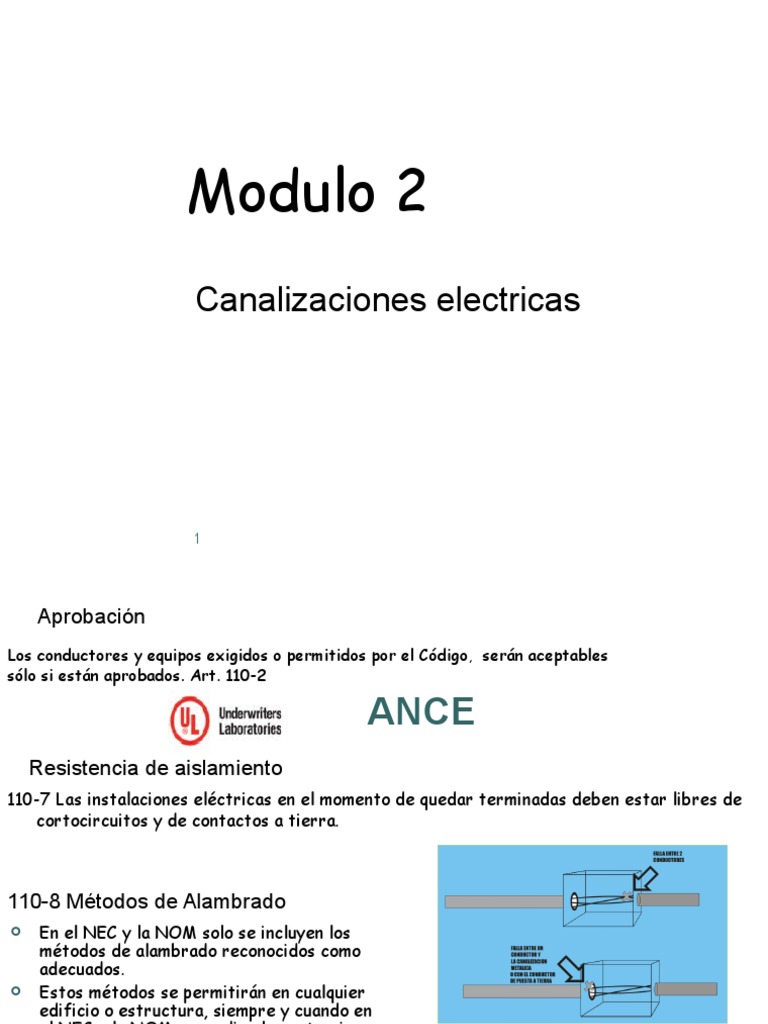 Canalizaciones y Cableados Inst. Electricas NOM 001 SEDE 2012 | PDF | Tubería (transporte de ...