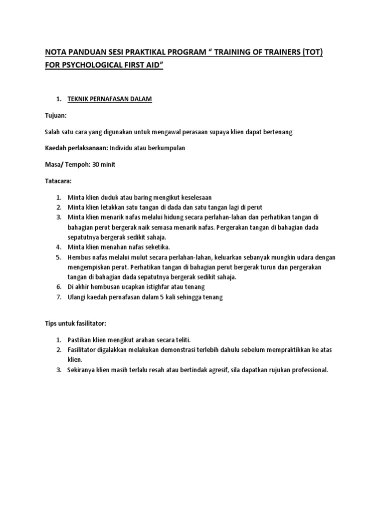 Teknik Pfa Revised Pdf