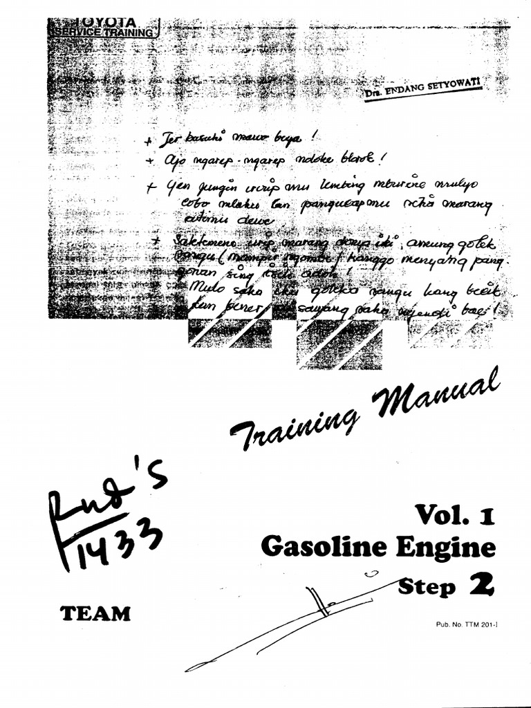 Vol. 1 Gasoline Engine Step 220120724173848 - 001 | PDF
