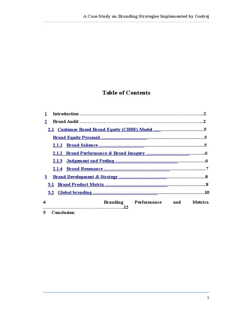 Godrej Case Study | PDF | Brand | Marketing