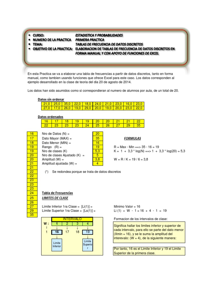 Ejemplo - Datos Continuos | PDF | Enseñanza de matemática | Science