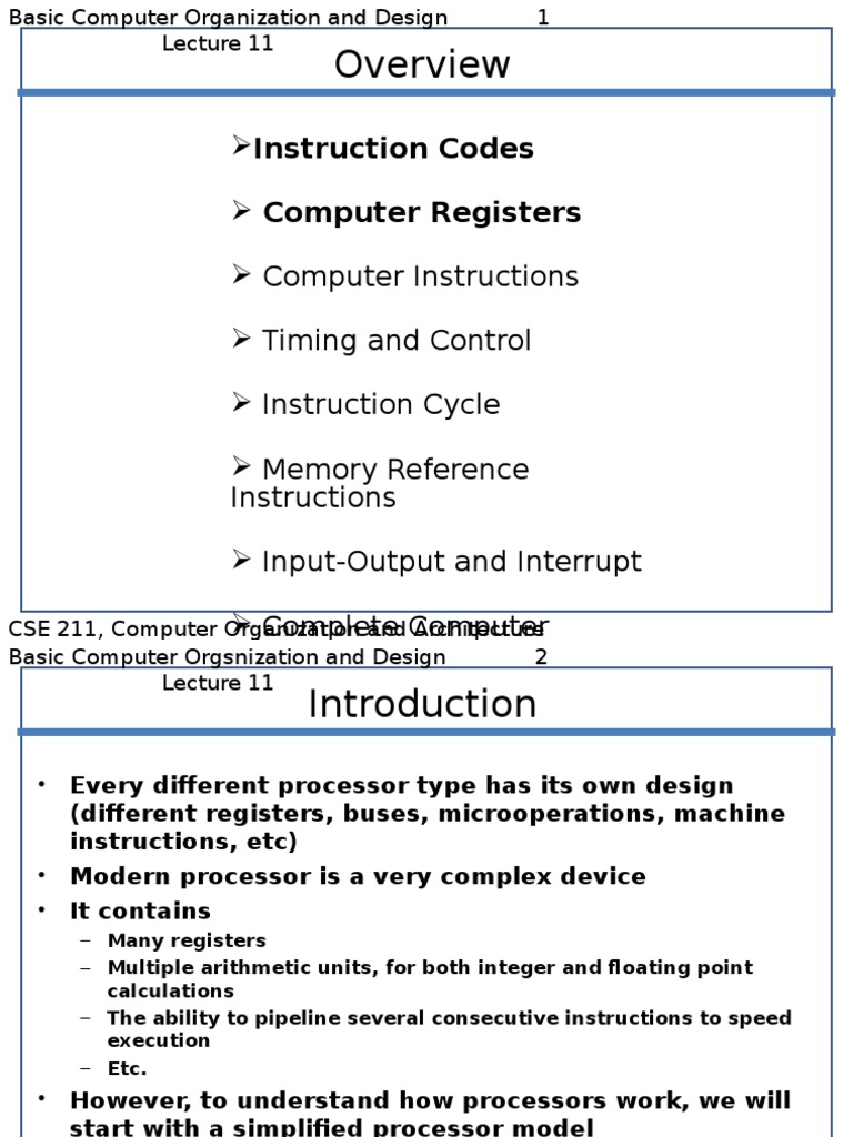 Chapter 5 | PDF | Instruction Set | Central Processing Unit