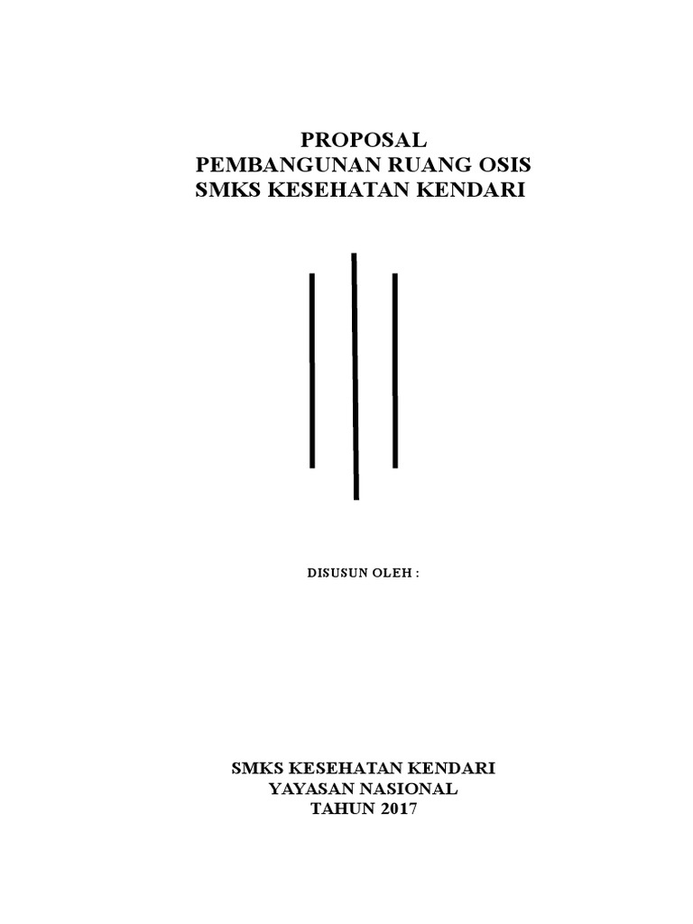 Proposal Ruang Osis | PDF
