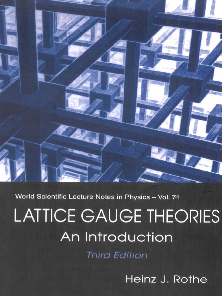 Lattice Gauge Theories An Introduction PDF | PDF | Quantum Chromodynamics | Quark