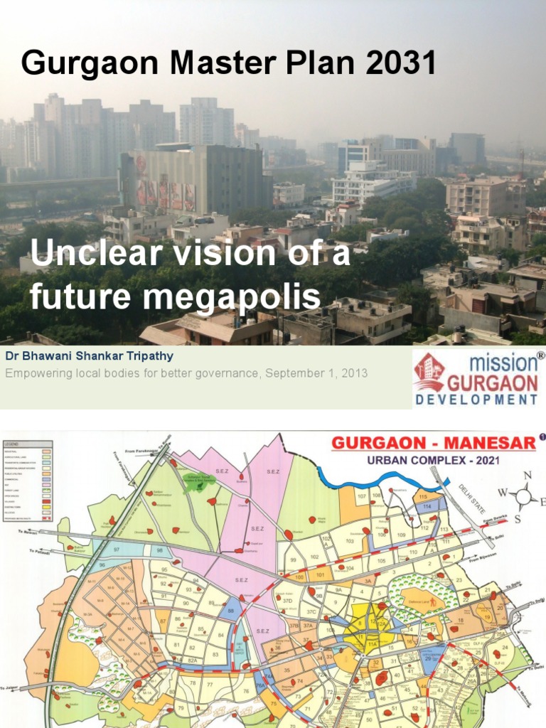 Gurgaon Master Plan | PDF | Waste Management | Waste