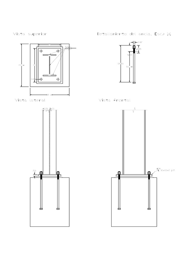P1PB1 - Base Plate W14x48 | PDF
