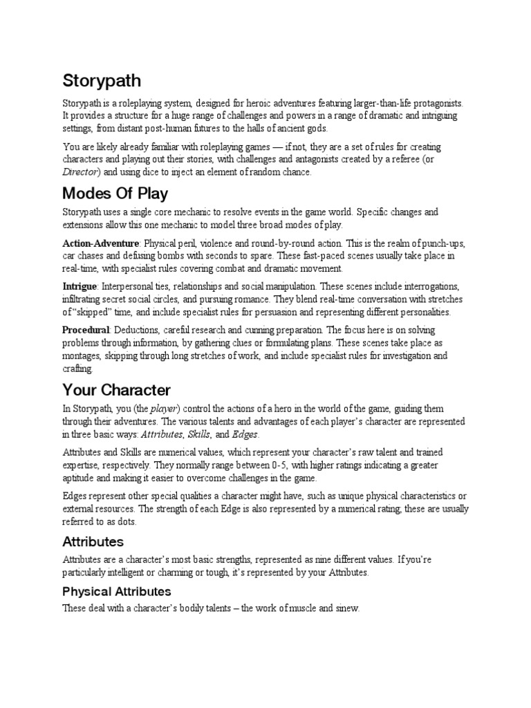 Storypath System | PDF