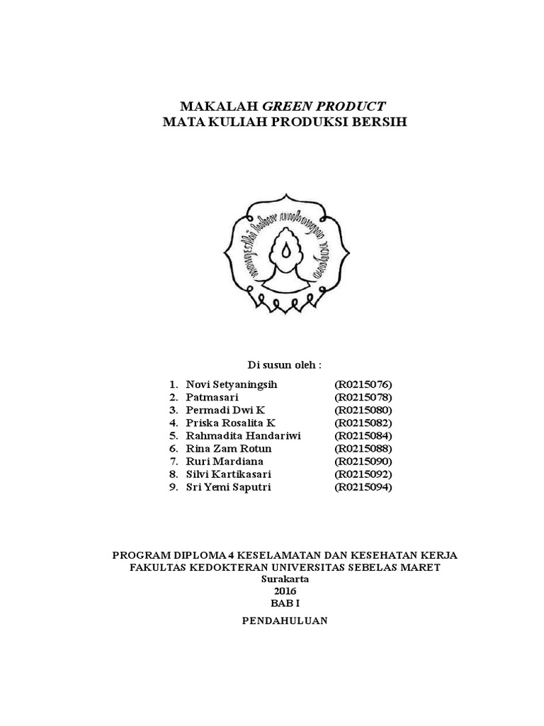 Memahami Produk Hijau di Indonesia | PDF