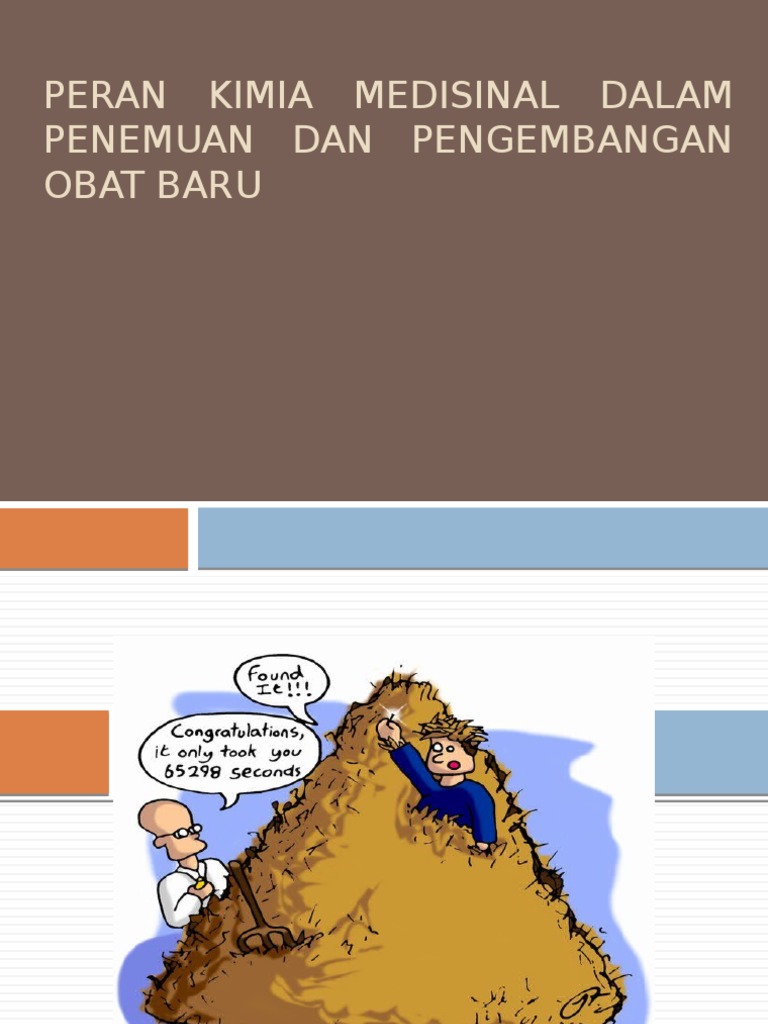 Peran Kimia Medisinal Dalam Penemuan Dan Pengembangan Obat Pdf