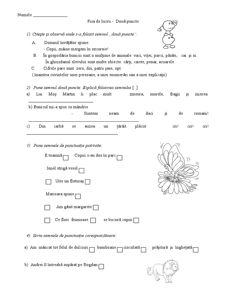 Fisa Doua Puncte | PDF
