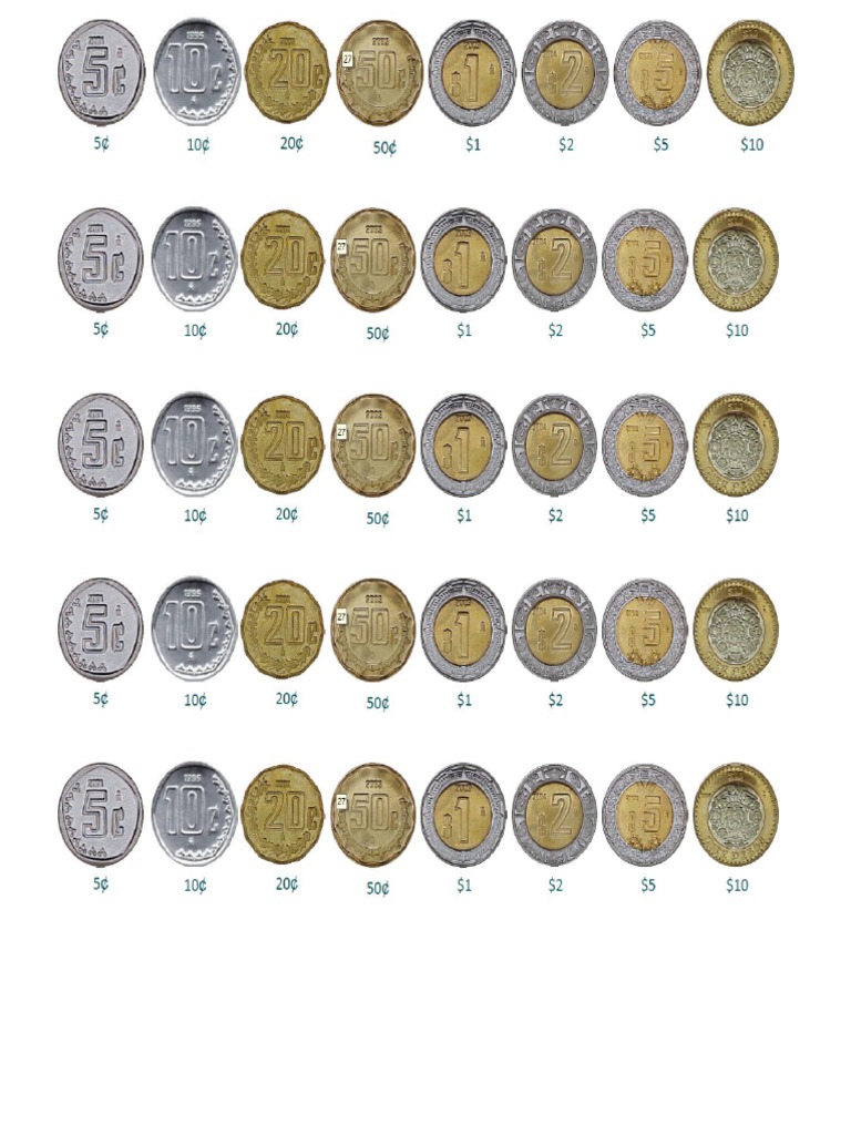 Monedas Didacticas | PDF