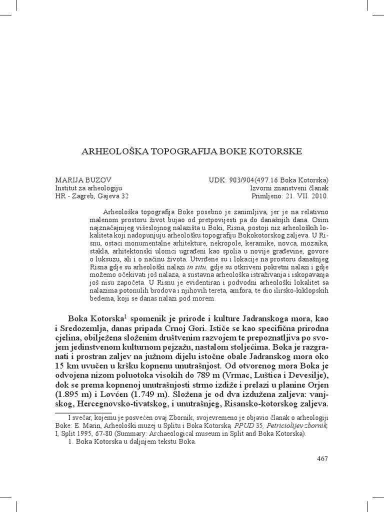 26 - Buzov Boka Kotorska | PDF