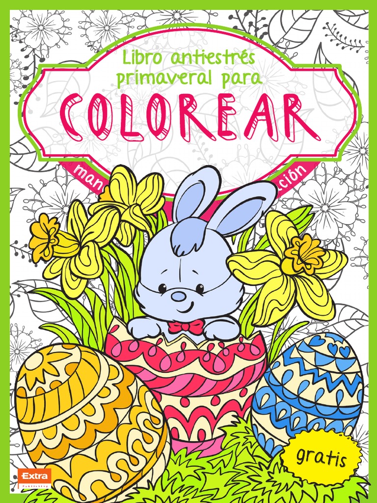 2017 - Libro Antiestrés Primaveral para Colorear | PDF