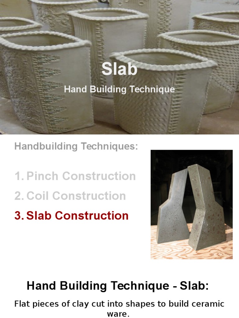 Hand Building Technique | PDF | Plastic Arts | Ceramics