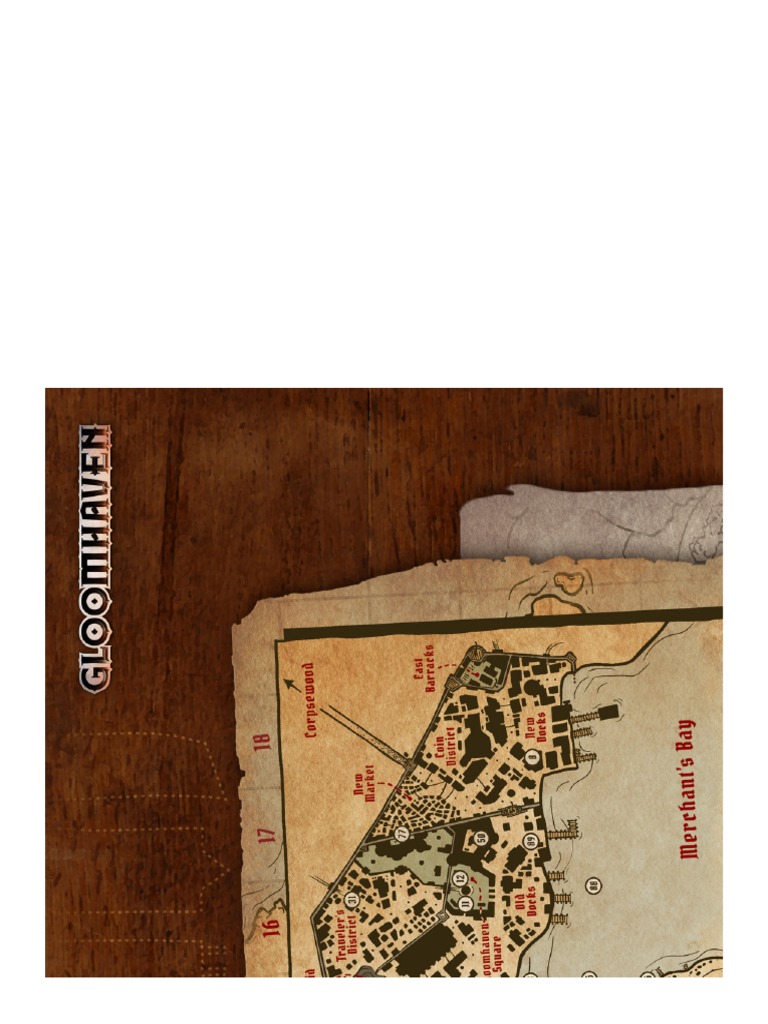 Map Board - Letter Size | PDF