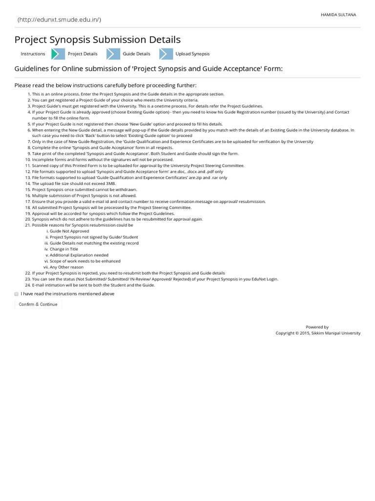 Project Synopsis Submission Details | PDF | Computing | Computing And ...