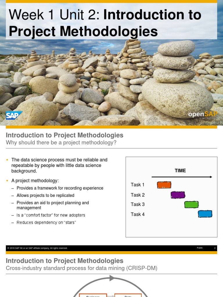 OpenSAP Ds1 Week 1 Unit 2 INTROPM Presentation | PDF | Sap Se | Evaluation