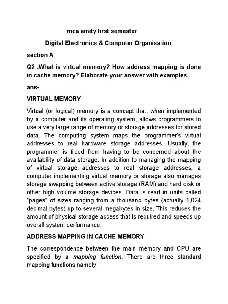 Digital Electronics & Computer Organisation | Download Free PDF | Input/Output | Central ...