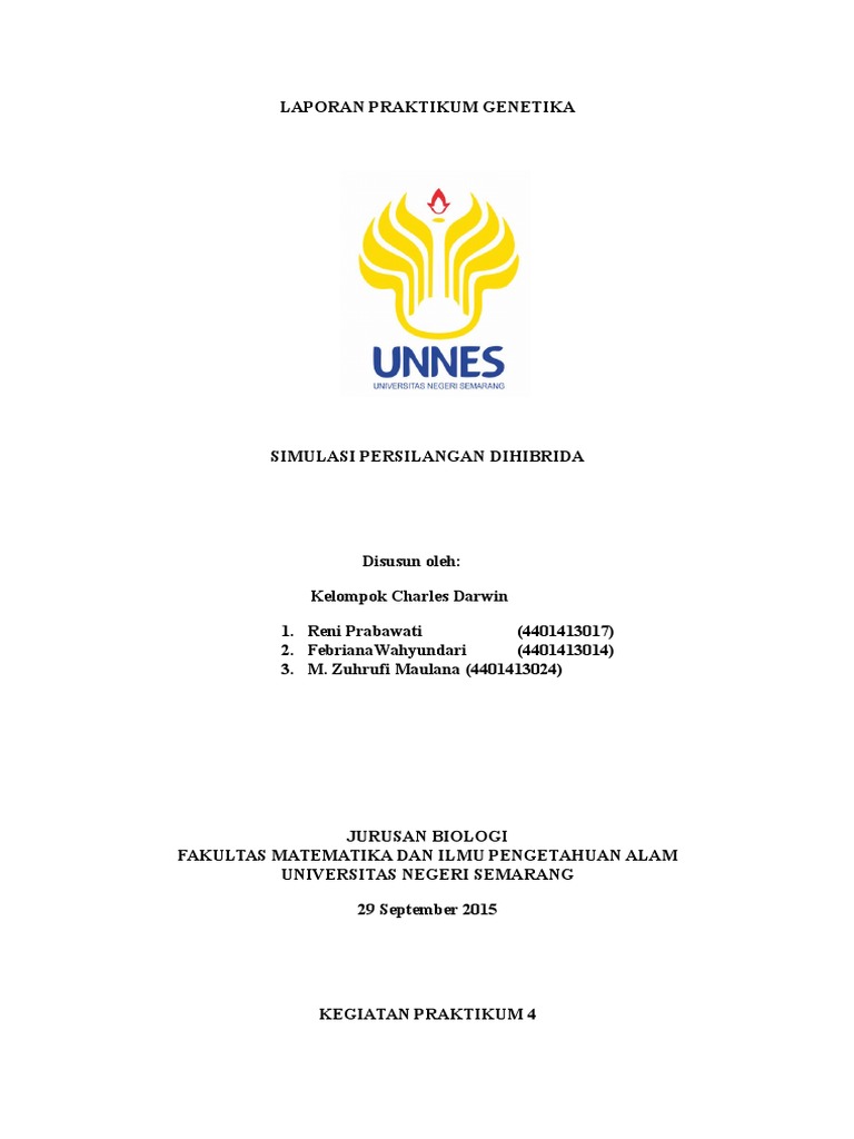 Laporan Praktikum Genetika Variasi Sifat Pada Manusia | PDF | Kesehatan ...