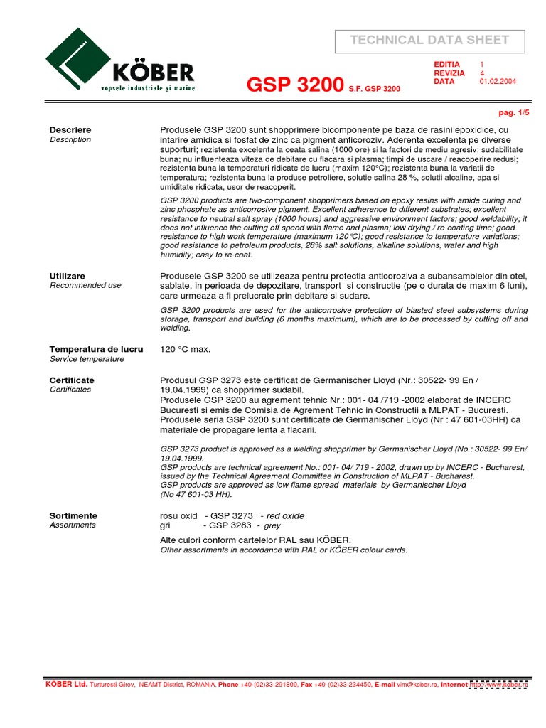 FT GSP 3200 PDF | PDF | Chemistry | Materials