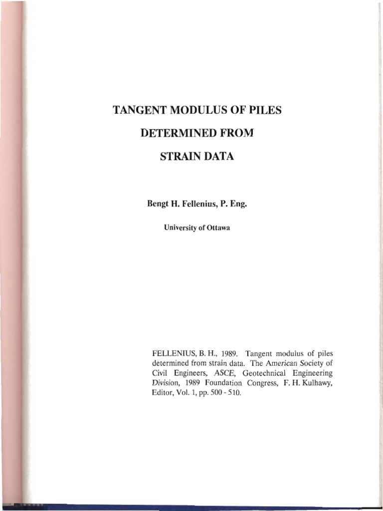 Tangent Modulus Analysis | PDF | Elasticity (Physics) | Column