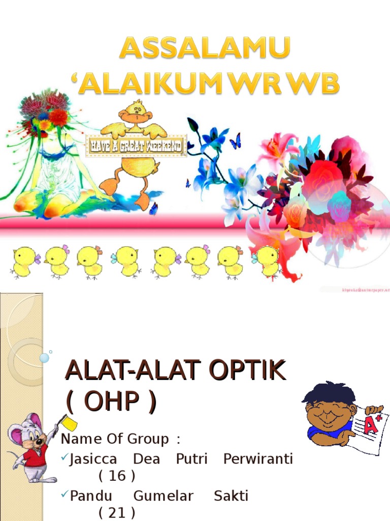 Fungsi dan Pengertian Alat OHP | PDF