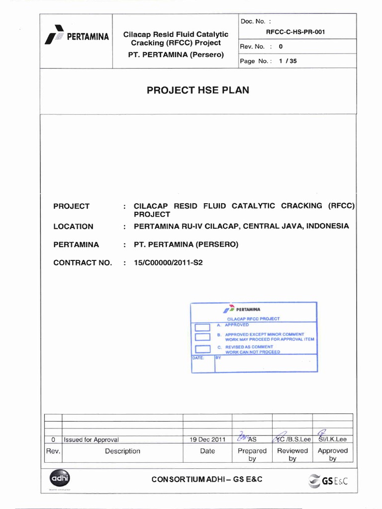 HSE Plan | PDF