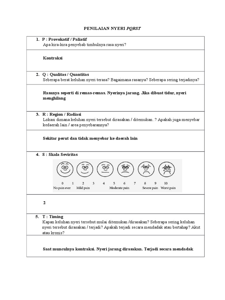 Penilaian Nyeri Pqrst(1)