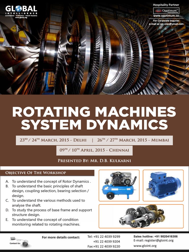 Rotor Dynamics of fan | Turbine | Engines