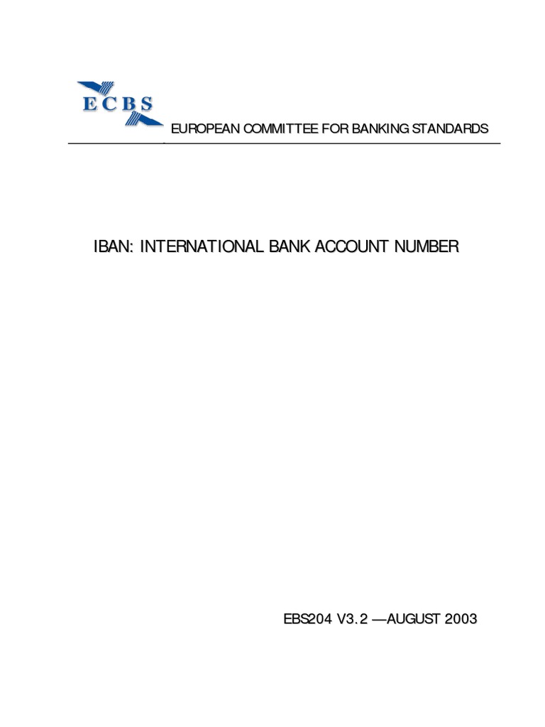 IBAN International Bank Account Number PDF | PDF | Banking | Computing ...