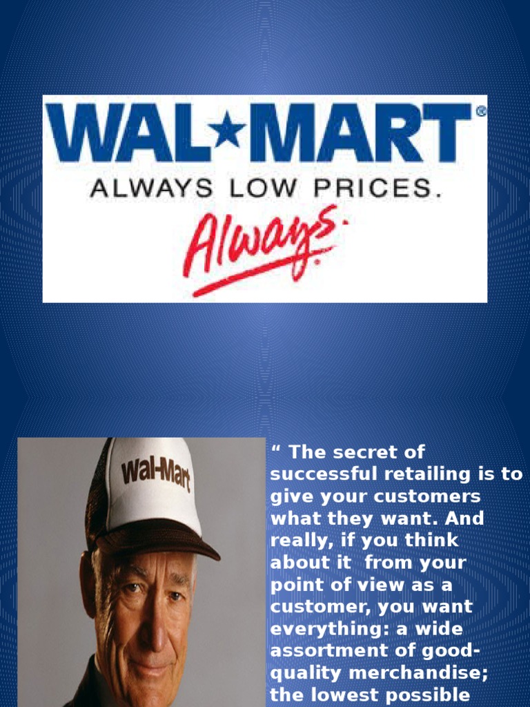 Strategic Plan Walmart | PDF | Walmart | Retail