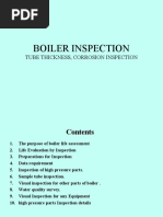 Boiler Inspection Report Template | Boiler | Chemical Process Engineering